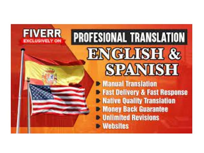 Professionally translate english to spanish by Piindiboy | Fiverr