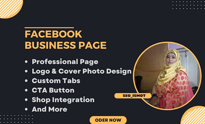 Create a professional facebook business page for you by Seo_ismot | Fiverr