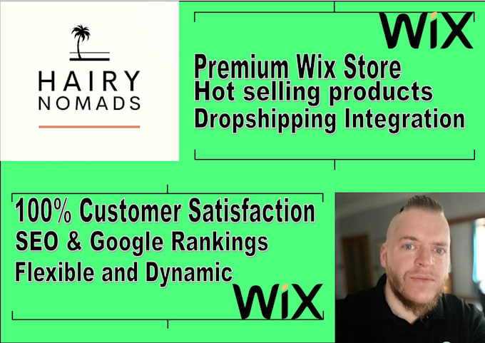 Create a wix store from scratch or redesign for you by Hairynomadgary ...