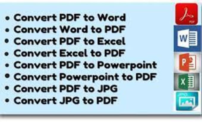 Convert pdf to excel and vice versa by Learnmee | Fiverr