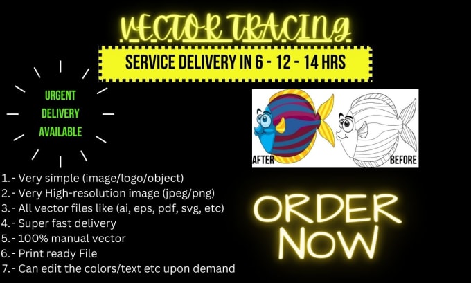 Recreate and remake logo, vectorize image, convert to vector by Sania_ajaz | Fiverr