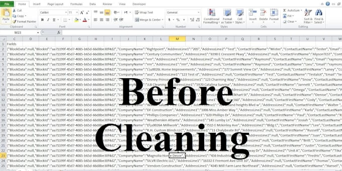 Do excel sheet data cleaning, formatting, data cleanup, remove duplicate data by Sar_expert | Fiverr