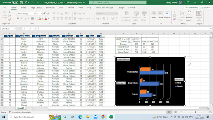 Do Any Excel And Data Processing And Sorting Work By Anandsanas Fiverr