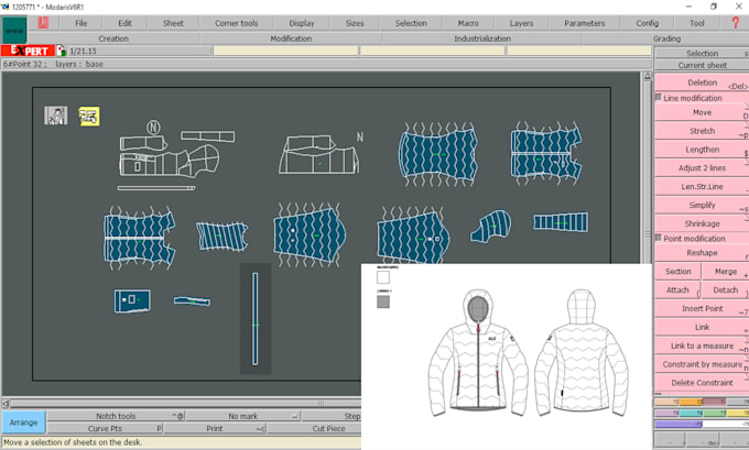 Make garments digital sewing pattern, grading and pdf pattern by ...