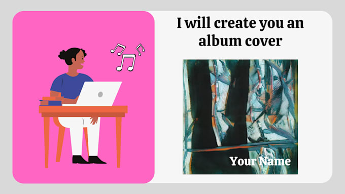 Create you a random album cover by Rxinbow3 | Fiverr