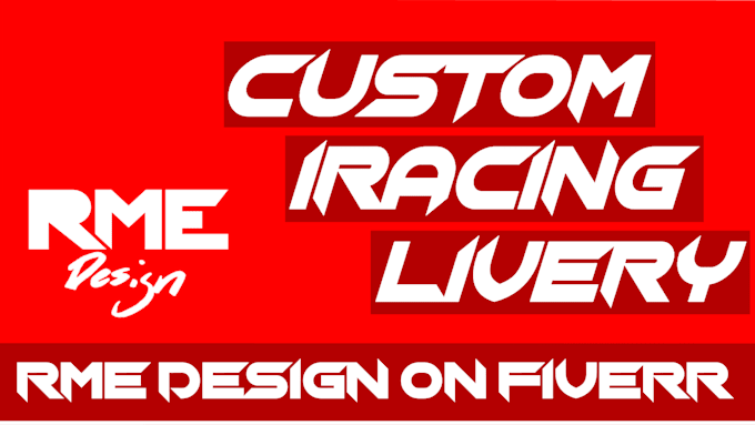 Design an iracing livery for you or your team by Robertlmajors | Fiverr