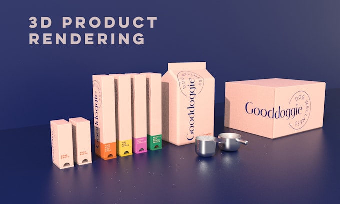 Create realistic 3d product renderings by Nomadlabdesign | Fiverr