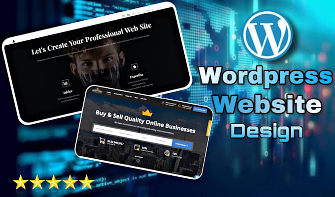 Create wordpress website design and develop business website by N_artdesign | Fiverr