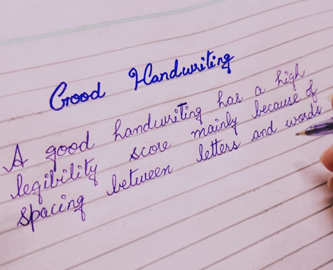 Perfectly handwrite and type any documents you need by Angelyasiha | Fiverr