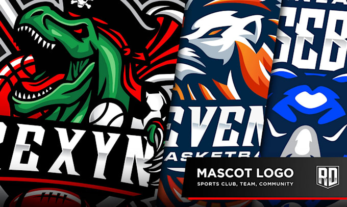 Design awesome mascot logo for sport team, club and event by Helen ...