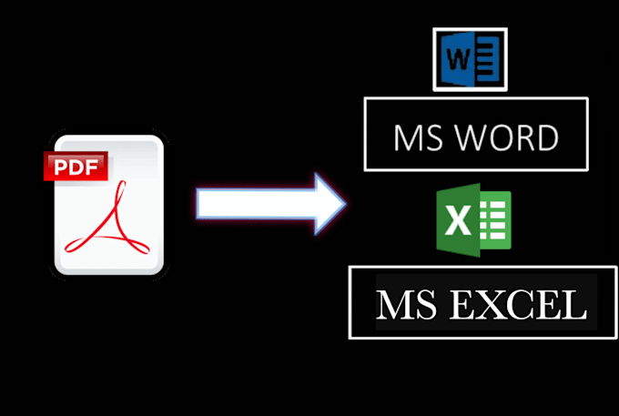 Convert pdf file to ms word docx by Designearth | Fiverr