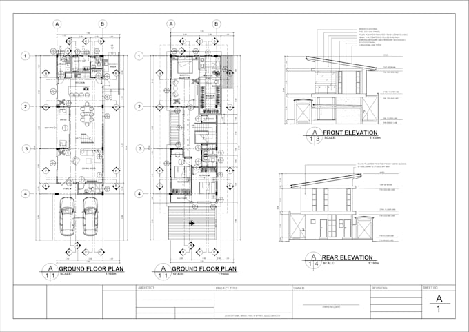 Convert pdf, sketch, or image drawing to 2d autocad by Camillequinto ...
