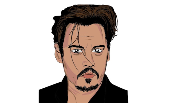 Do vector tracing character build, fun art, and vector face avatar by ...