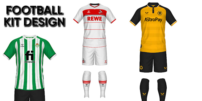 Design a football kit for you by Jespertimmer | Fiverr