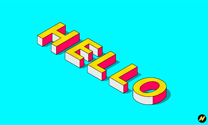 Create your name in 3d style by Nitr0_indesign | Fiverr