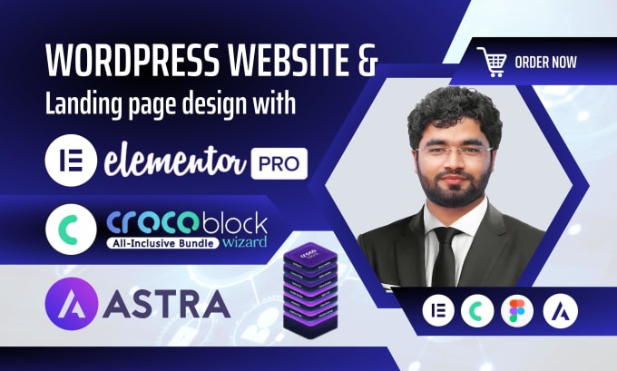 Create wordpress website or landing page using elementor pro by Devloper_mukul | Fiverr