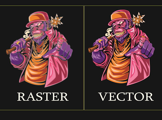 Vector tracing logo, vectorize image, in 2 hour by Samishah385 | Fiverr