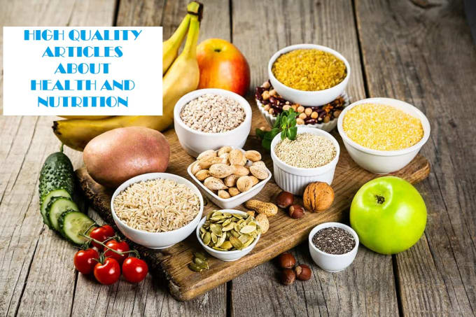 Write high quality articles abouth health nutrition by Secerseco | Fiverr Write high quality articles abouth health nutrition by Secerseco | Fiverr