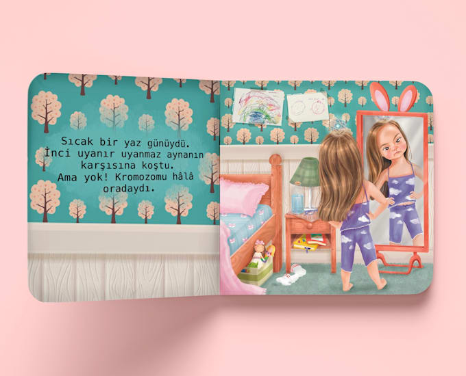 Draw realistic childrens book illustration by Imagineary | Fiverr