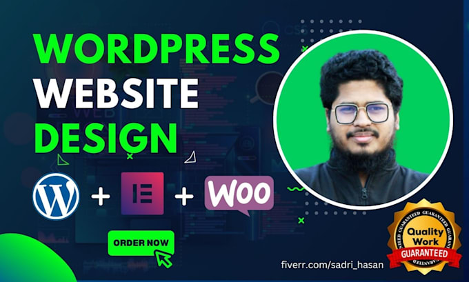 Design, redesign and responsive wordpress elementor website by elementor pro by Sadri_hasan | Fiverr