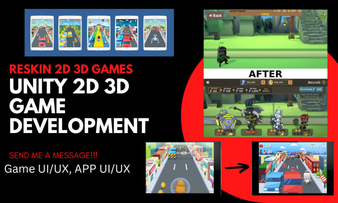 Create 2d 3d Games Or Reskin Modify Unity 3d 2d Games And Publish On Playstore By Sunkdex Fiverr
