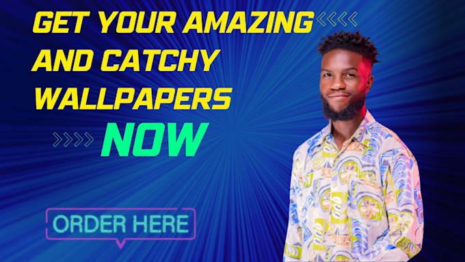 Amazing and catchy desktop, mobile wallpaper by Younescanva | Fiverr