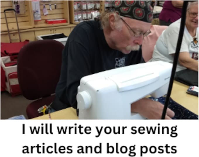 Write your sewing articles and blog posts by Loelcreative | Fiverr