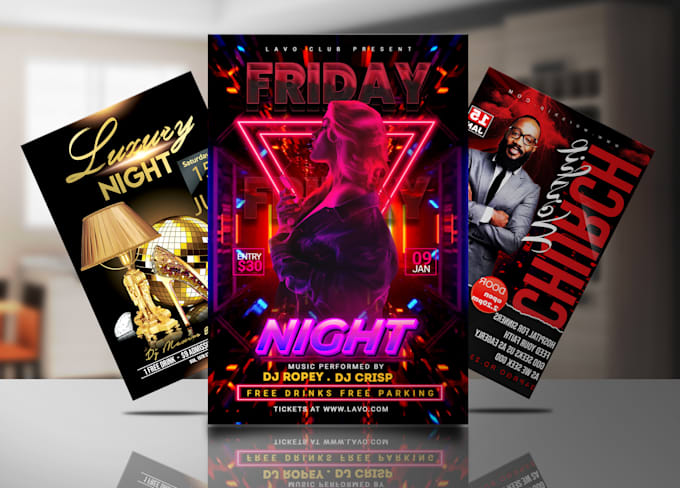 Design event flyer, business flyer, professional flyer in just 5 hours ...