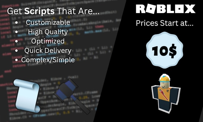 Program scripts for your roblox game by Solusdev | Fiverr