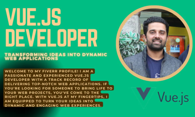 Be your vuejs nuxtjs developer by Umer_dev | Fiverr Be your vuejs nuxtjs developer by Umer_dev | Fiverr