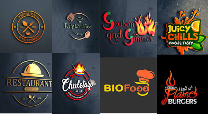 Design food , cafe and restaurant logo by Zurain124 | Fiverr