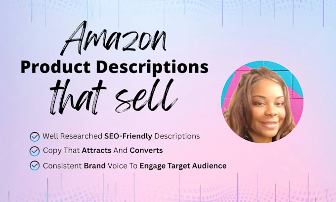 Create amazon product descriptions that generate sales by Ramonab | Fiverr