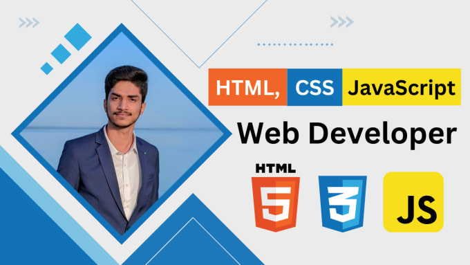 Build A Responsive Html Css And Javascript Website By Awaissoomro21 Fiverr
