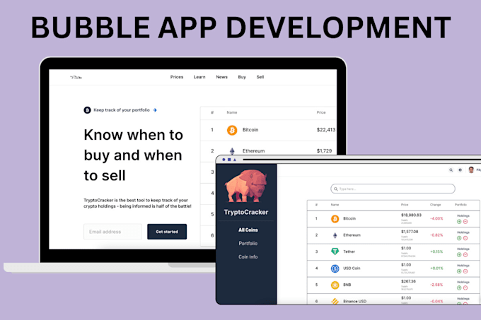 Create a webapp bubble app bubble website and marketplace by Filipsc ...