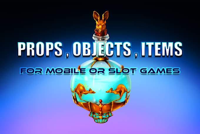 Create 2d props , objects , items and icons for your project by ...