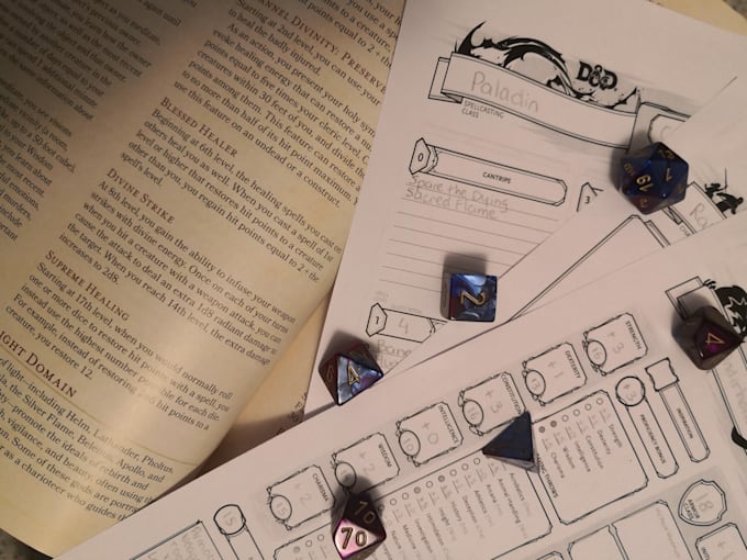 Build custom character sheets for dnd by The_valkyrie_ | Fiverr