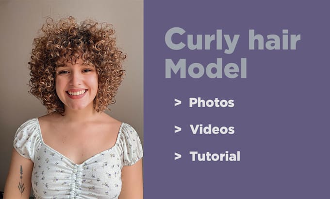 Be your spanish curly model by Srtalex | Fiverr
