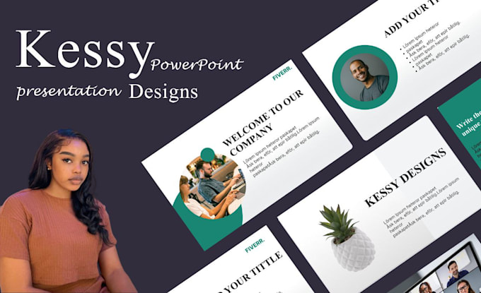 Design a modern powerpoint canva prezi presentation by Kessy_designs | Fiverr