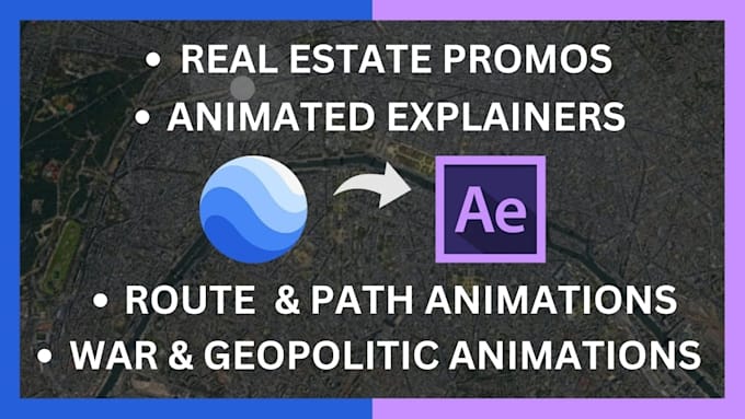 Do real estate google earth animation and more by Aladdin4design | Fiverr