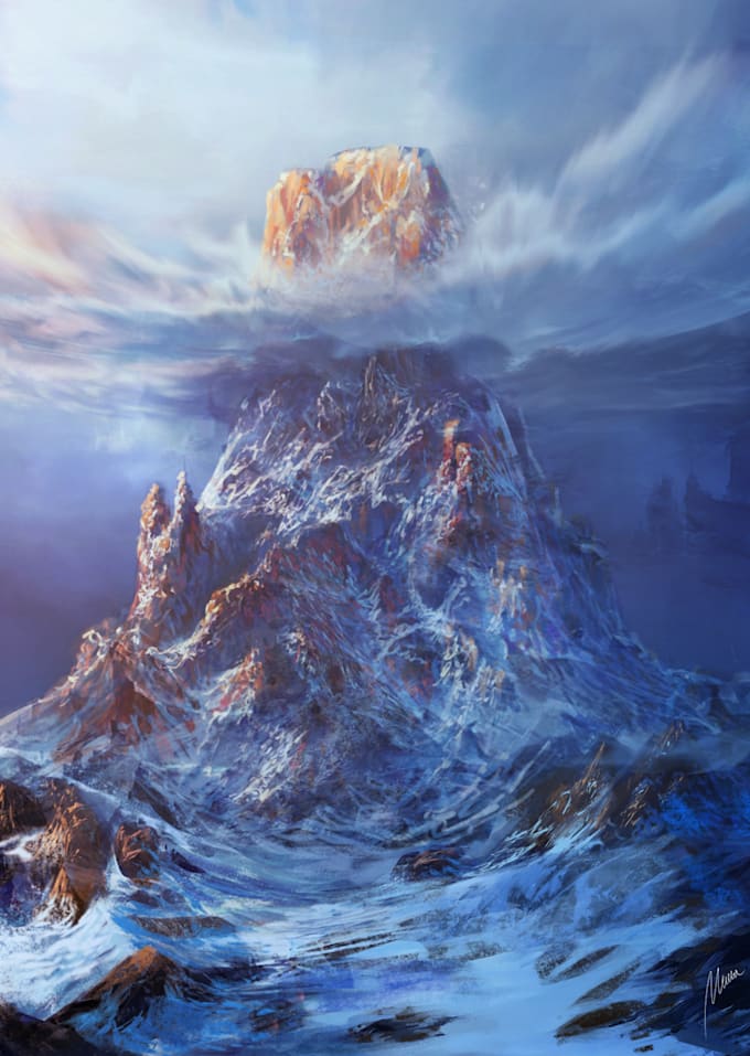 Create an amazing environment backgrounds and concept art by Angusl12 ...