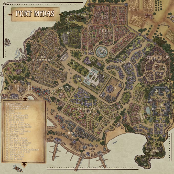 Create custom top down maps for your dnd campaign by Levvexart | Fiverr