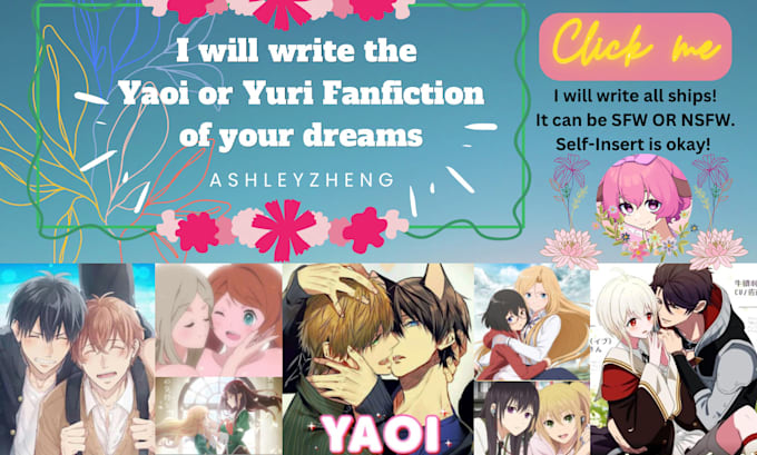 Write the yaoi or yuri fanfiction of your wildest dreams by Ashleyzheng ...