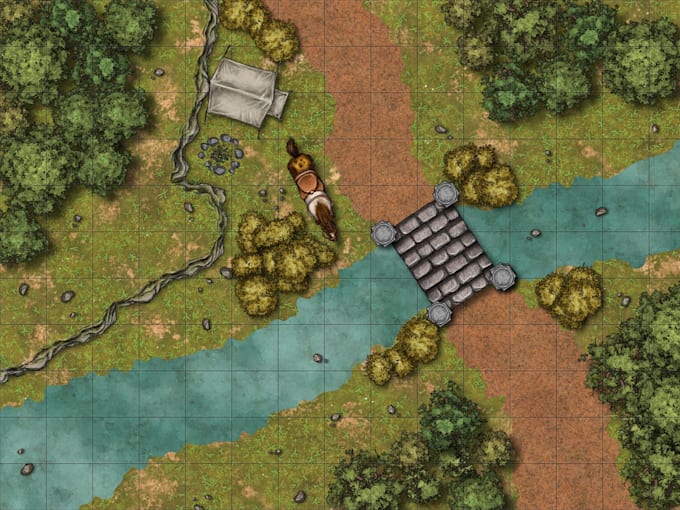 Make detailed battle maps for your fantasy game by Primzonexiqude | Fiverr