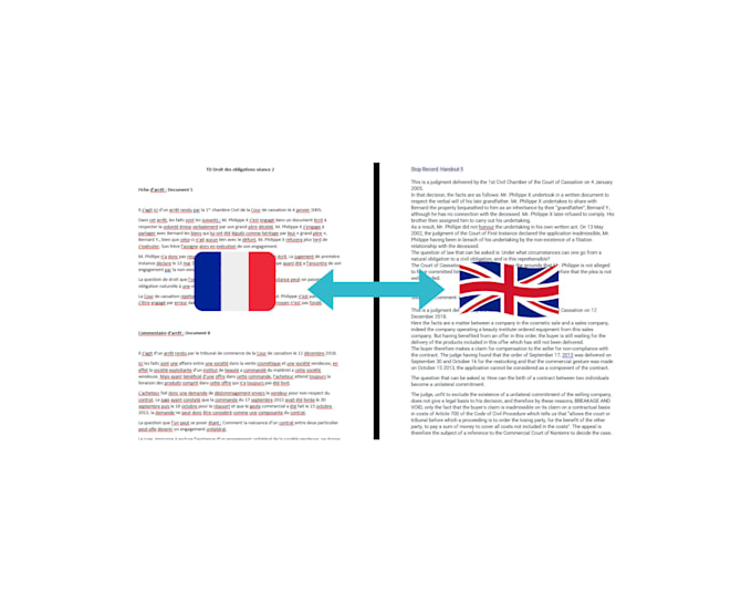 Translate for you your different projects in english or french by ...