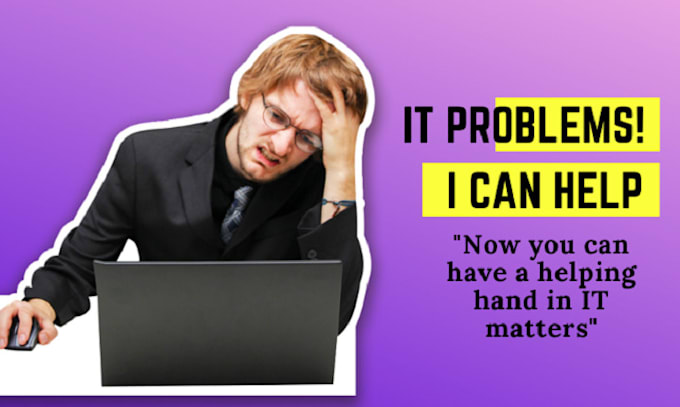Help resolve it issues by Prosperngwenya | Fiverr