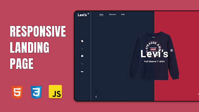 Layout your maket in html,css,js on adaptive by Dron4ik9 | Fiverr