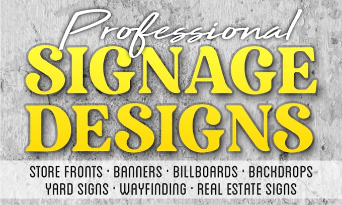 Design all of your signage needs from banners to electrical signs by ...