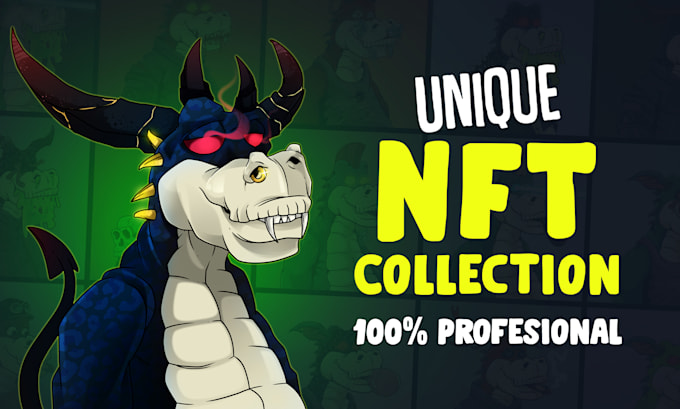 Design unique nft art and generate collection by Clr_design | Fiverr