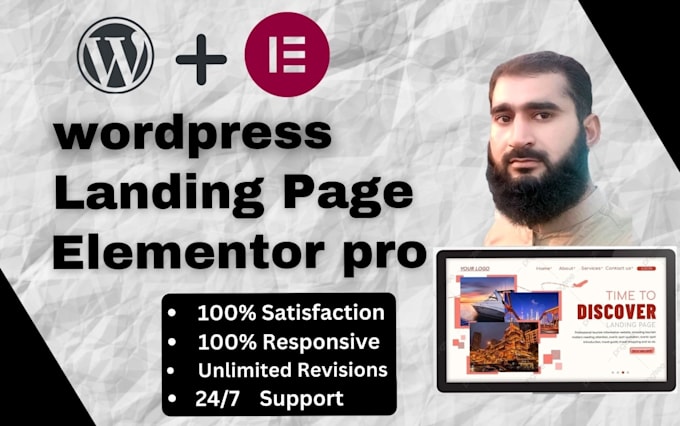 Build responsive wordpress landing page, landing page design using ... Build responsive wordpress landing page, landing page design using ...