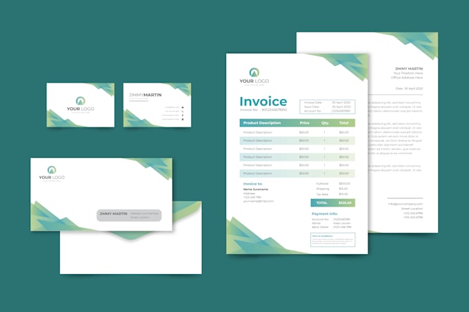 Do invoice templates for your business by Sbbhuva | Fiverr